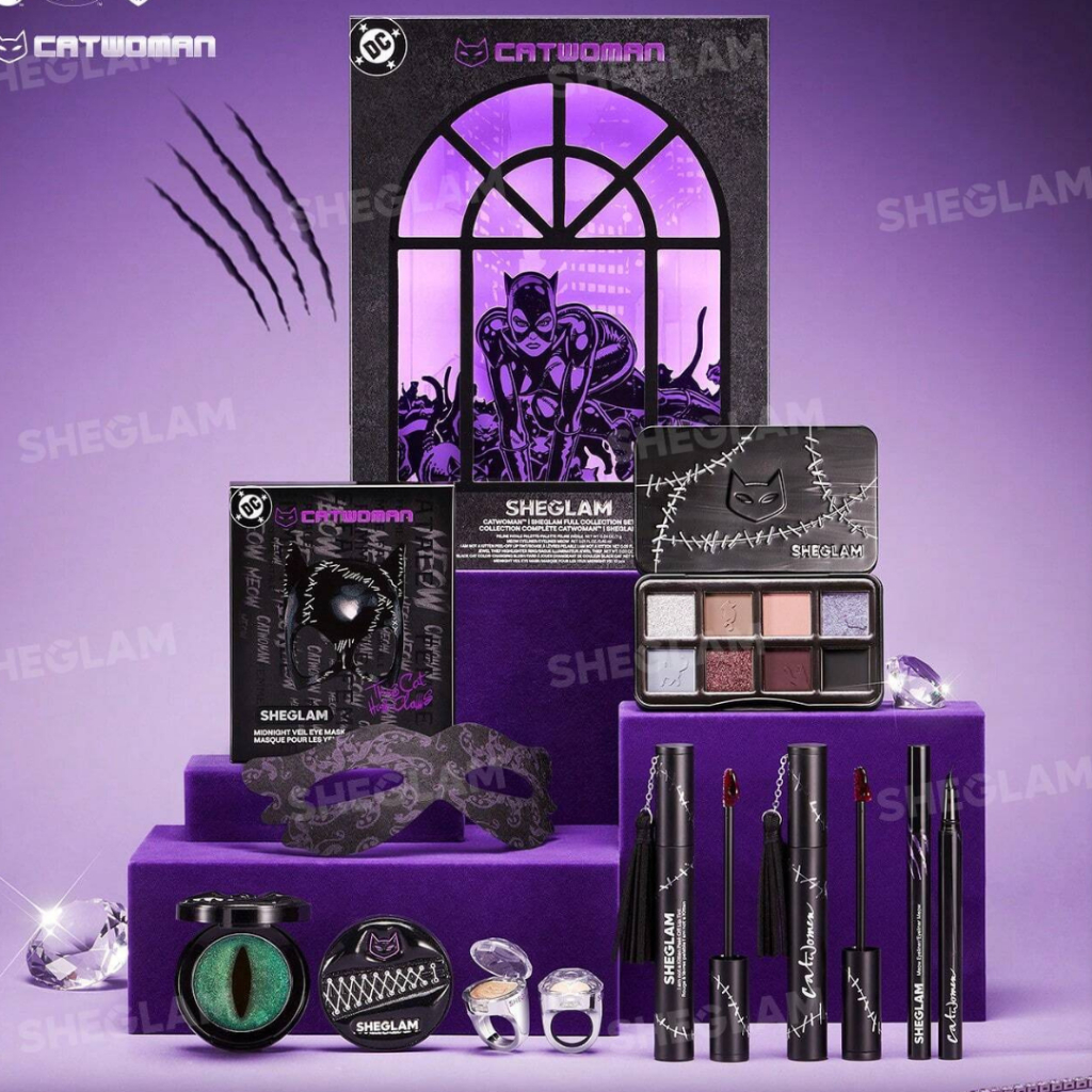 Sheglam Kit Completo Maquiagem Catwoman Edição Limitada | Shopee Brasil