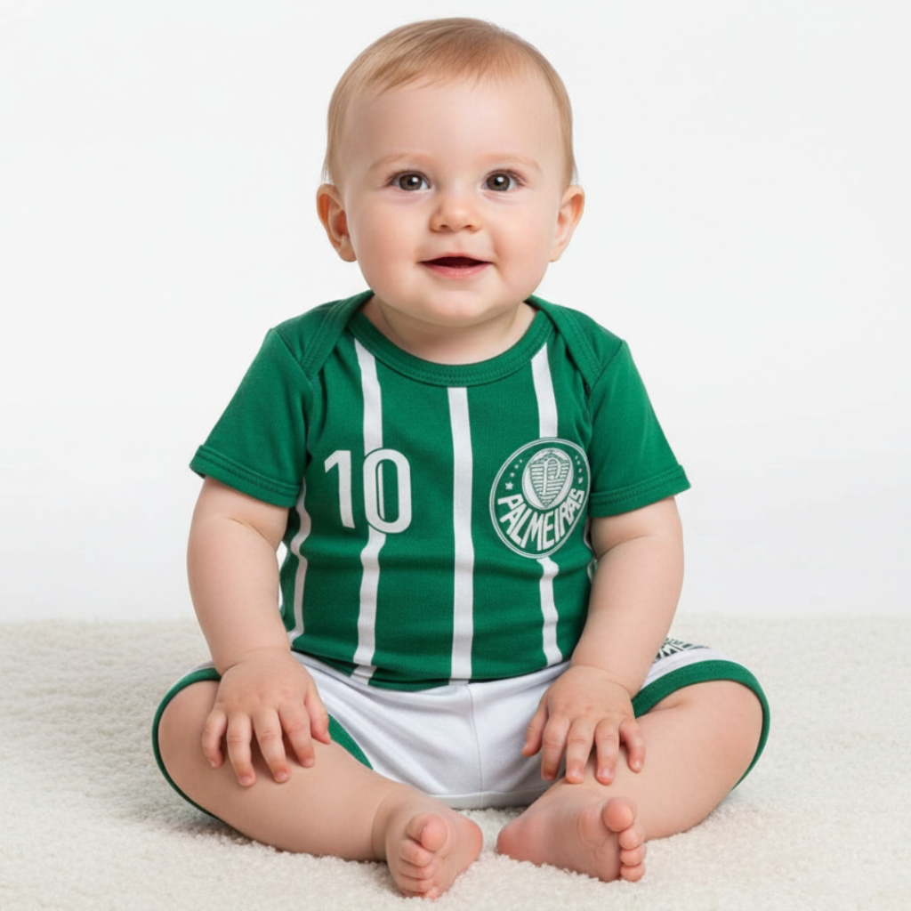 Conjunto Bebê Time Futebol | Fantasia Bebê Jogador de Futebol ...