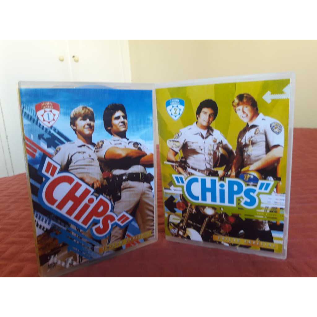 Dvd Coleção Chips VOL. 1 - Temporadas 1 E 2 - Raridade - (12dvds ...