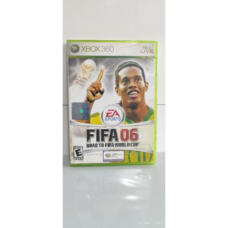 Caixa e encarte original FIFA 06 Roadto FIFA World Cup Xbox 360 ...