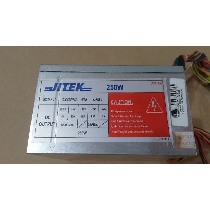 Fonte ATX JITEK 250w | Shopee Brasil