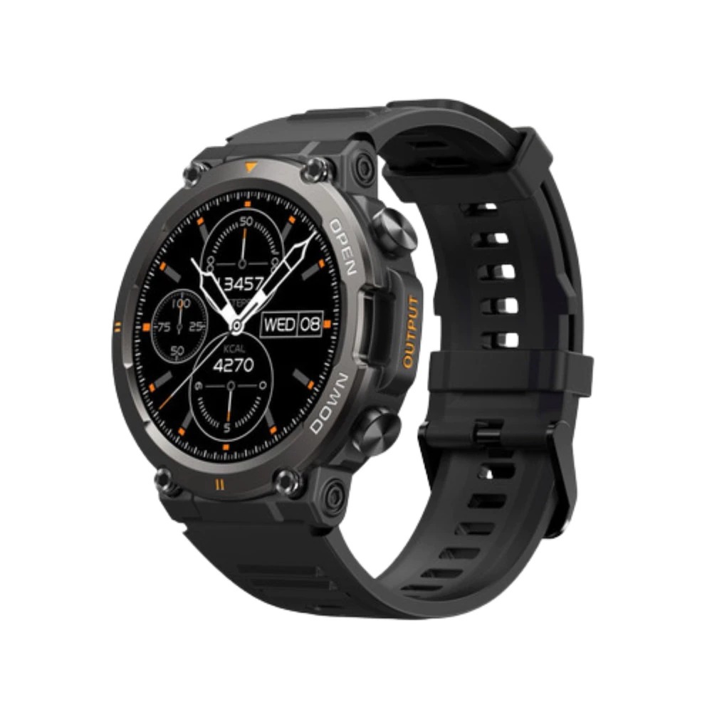 Smartwatch ZW25 Tela Infinita, Metal Premium, IP67, Bluetooth 5.0 e ...