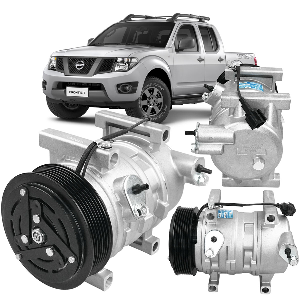 COMPRESSOR CALSONIC 7PK 12V NISSAN FRONTIER 13> | Shopee Brasil
