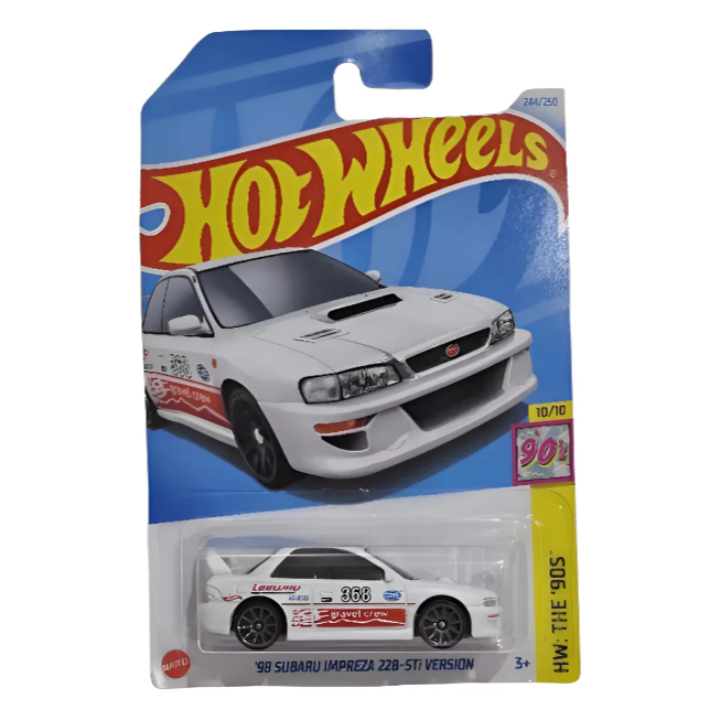 Hot Wheels 98 Subaru Impreza 22b Sti - Version 2025 - Branco | Shopee ...