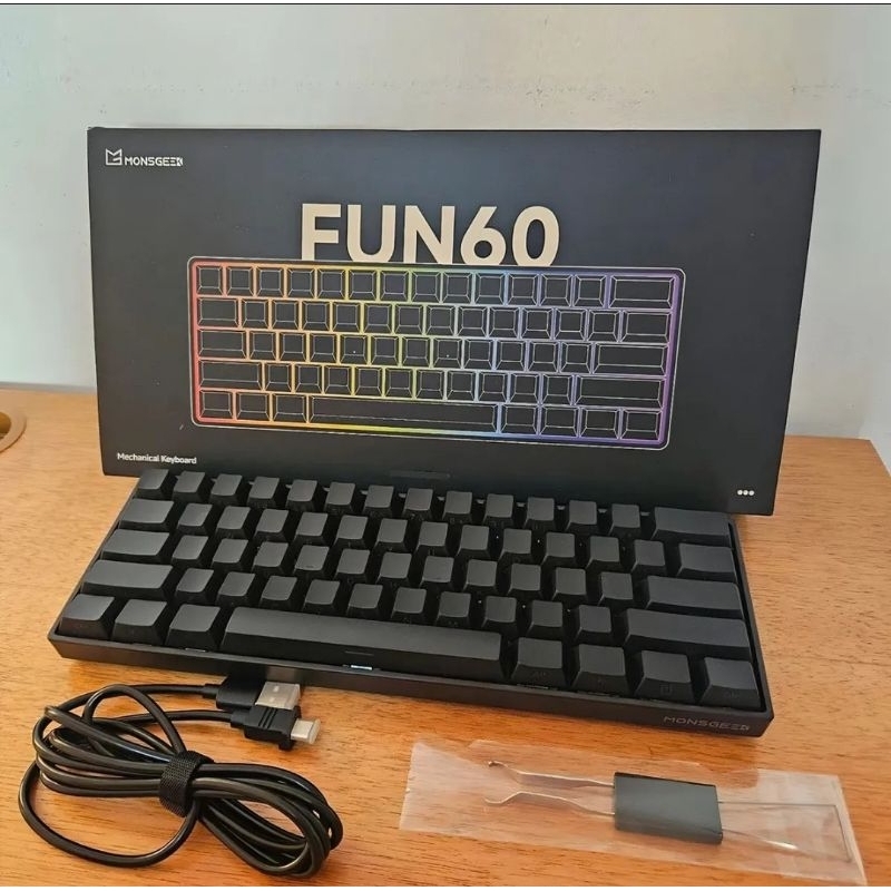 Akko Mosgeek Fun60 Pro, Teclado Magnético Gamer RGB | Shopee Brasil