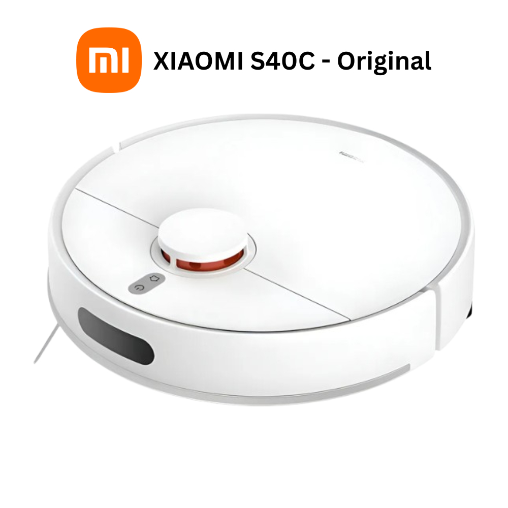 Robo Aspirador S40C Xiaomi Robot Bivolt Branco Passa Pano Global - NÃO ...