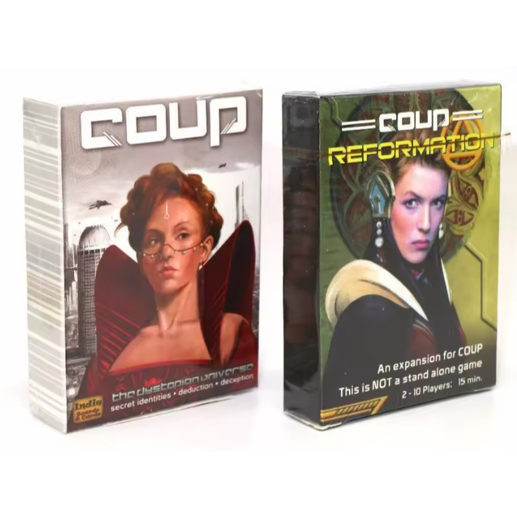 Coup | Card Game | Jogo em ingles | Shopee Brasil