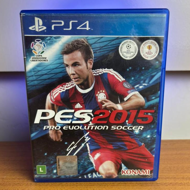 Jogo Pes 2015 Pro Evolution Soccer 15 Futebol Efootball PS4 Play 4 ...