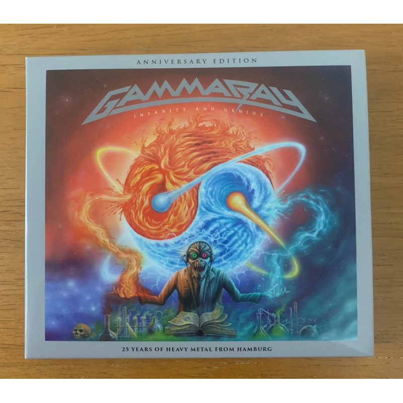 cd duplo GAMMA RAY - INSANITY AND GENIUS (25TH ANNIVERSARY EDITION)(2CD ...