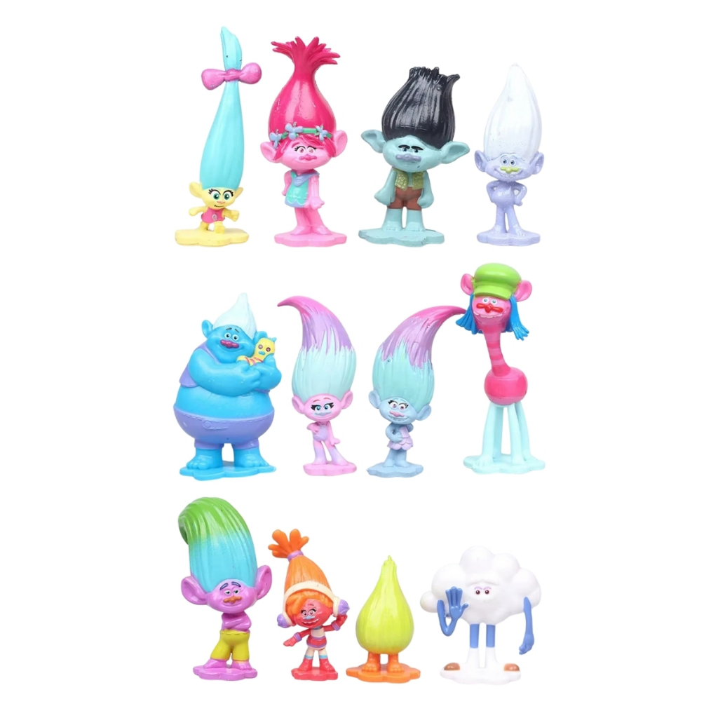 Mundo Trolls Completo – Poppy, Cooper e Personagens Para Suas Aventuras ...