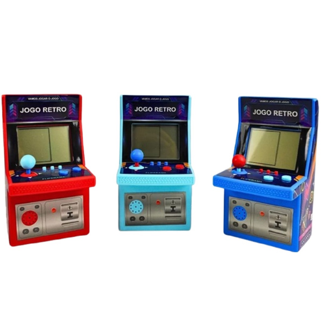 Mini Game Retrô / Fliperama (Novo) | Shopee Brasil