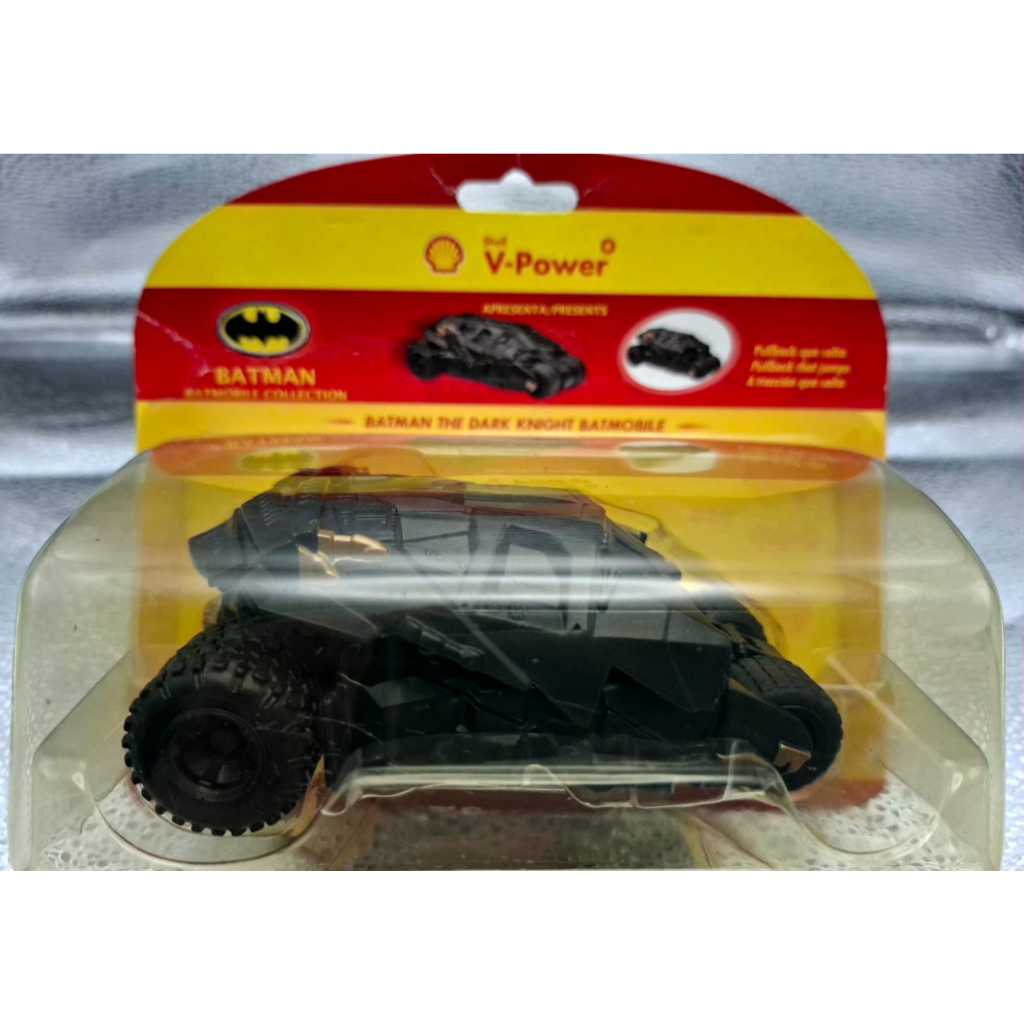 THE DARK KNIGHT BATMOBILE - 1/43 Shell - Batmovel Dc Comics Batman O ...