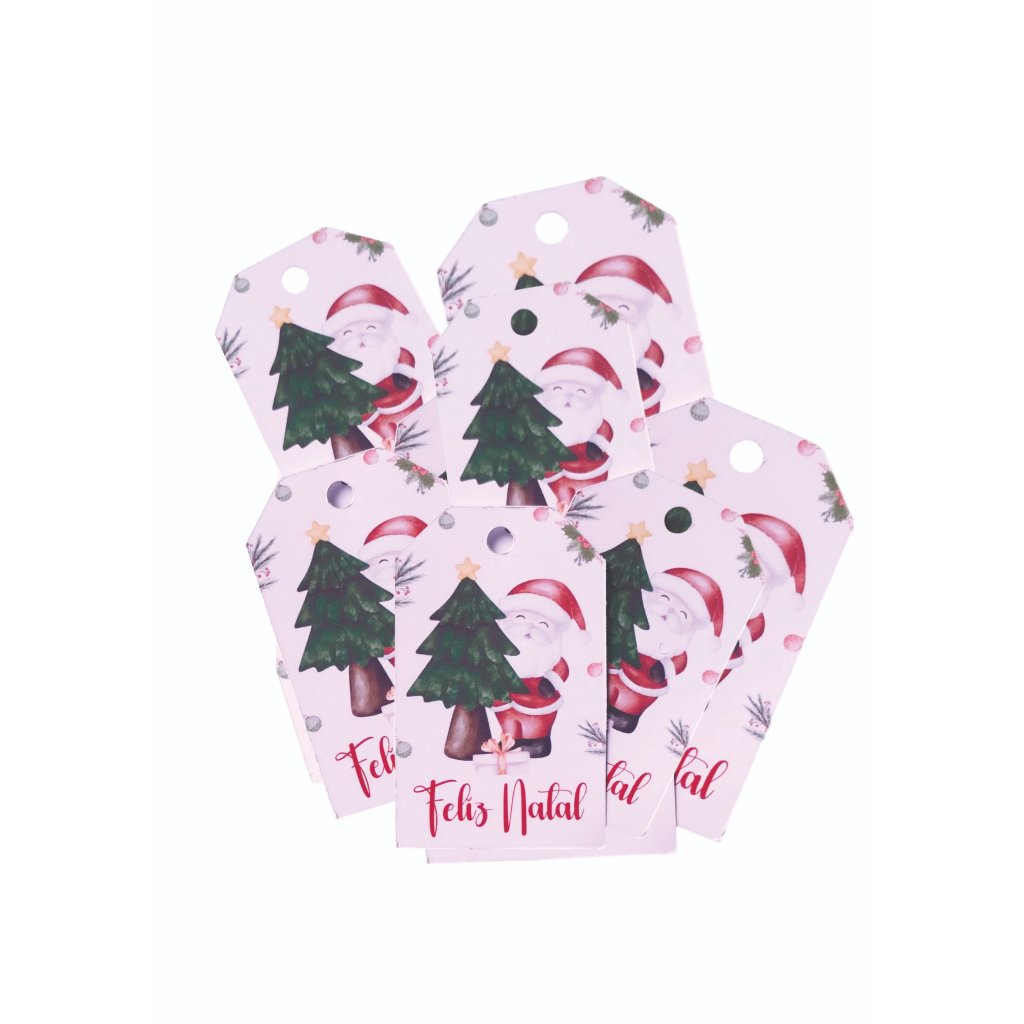 Tag / Etiqueta de Natal 6,5x4cm - 30 UN | Shopee Brasil