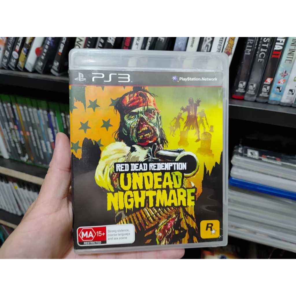 Red Dead Redemption Undead Nightmare Ps3 Playstation 3 / Mídia Física ...
