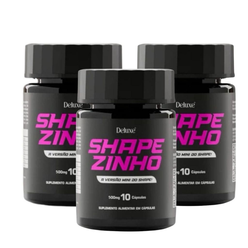 Suplemento Alimentar Shapezinho Original | 3 Potes | Shopee Brasil