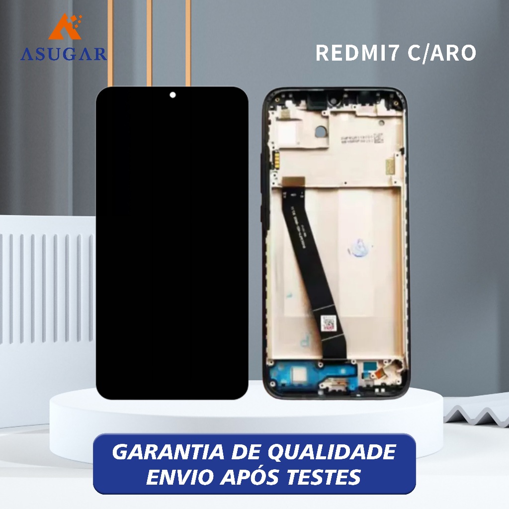 Frontal Tela Display Touch Lcd Universal para xiaomi REDMI 7 REDMI 7A ...