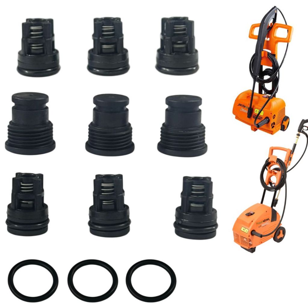 Kit Reparos Válvulas + Tampões + Oring Para Lavadoras De Alta Pressão ...
