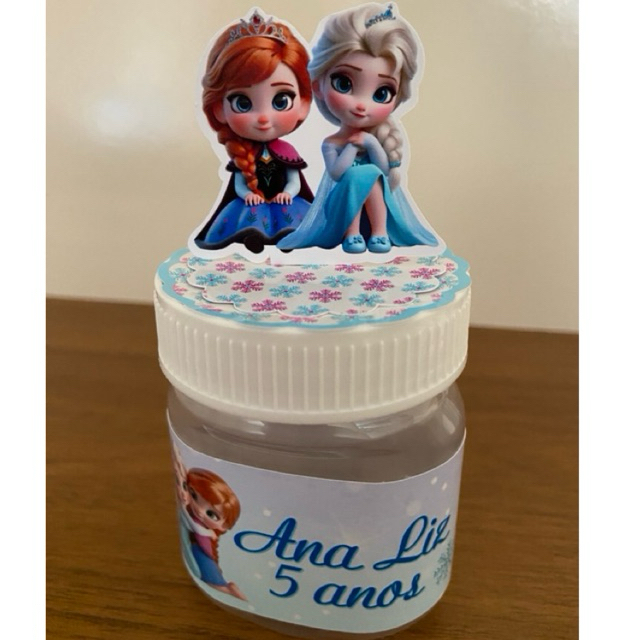 10 und rótulo de nutella mais 10 apliques em pé para tampa frozen Elsa ...