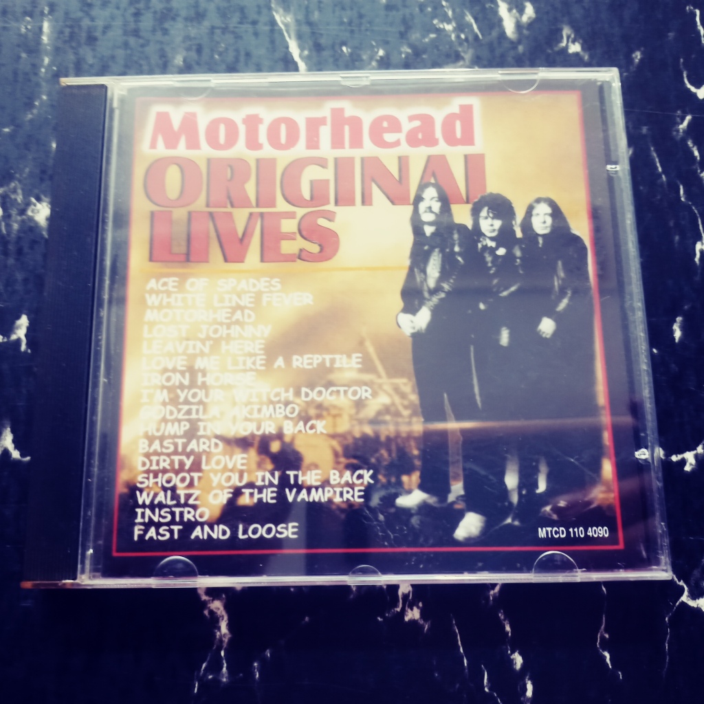MOTORHEAD ( ORIGINAL LIVES ) CD RARO | Shopee Brasil