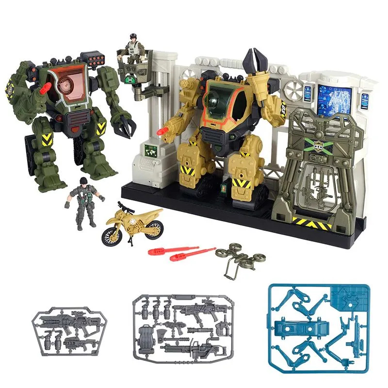 Conjunto Robô Mech GI Joe S.O.S Comandos Armored Suit Militar Soldado ...