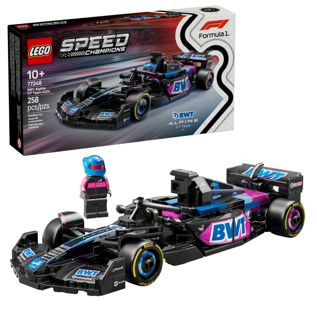 Lego Speed Champions 77248 - BWT Alpine 258 Peças | Shopee Brasil