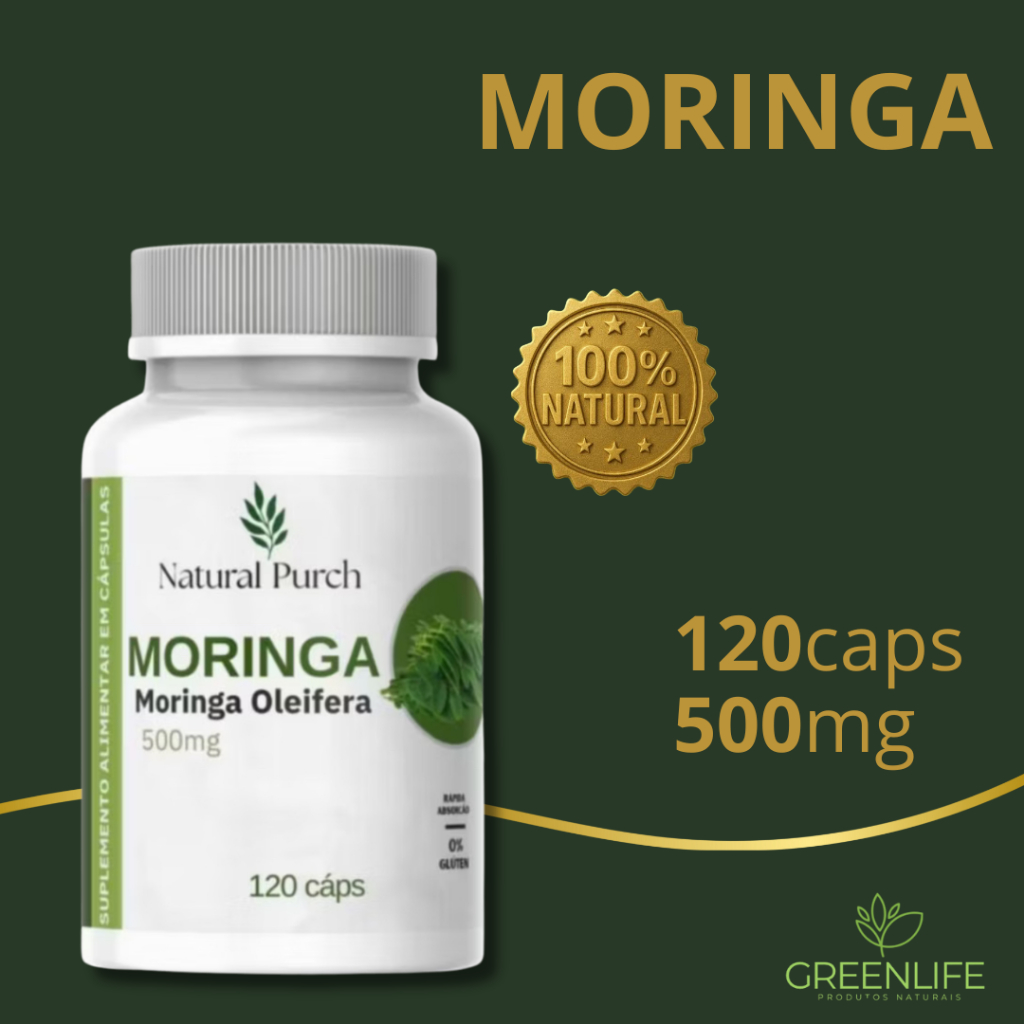 Moringa Planta Oleifera 120 Capsulas 100% Pura planta da vida | Shopee ...