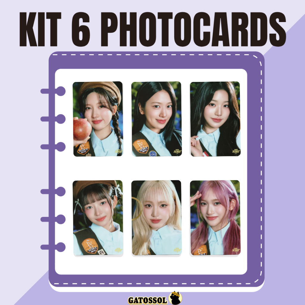 Kit 6 Photocards IVE - DIVE - FAN MADE - K-POP - PC - KPOP - IDOL ...