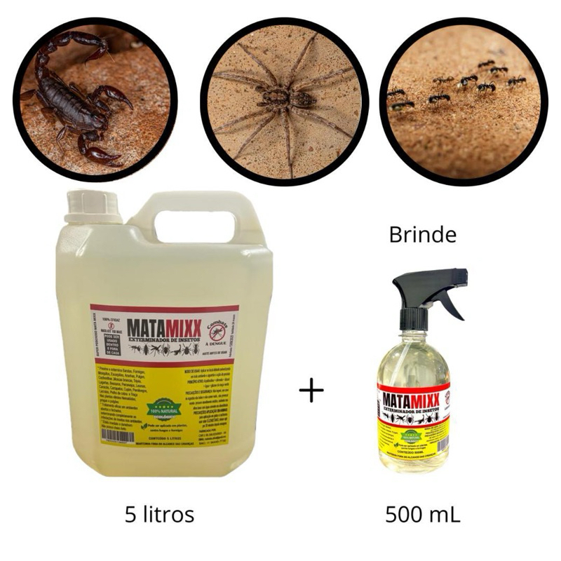 Veneno para combater insetos 5L | Shopee Brasil