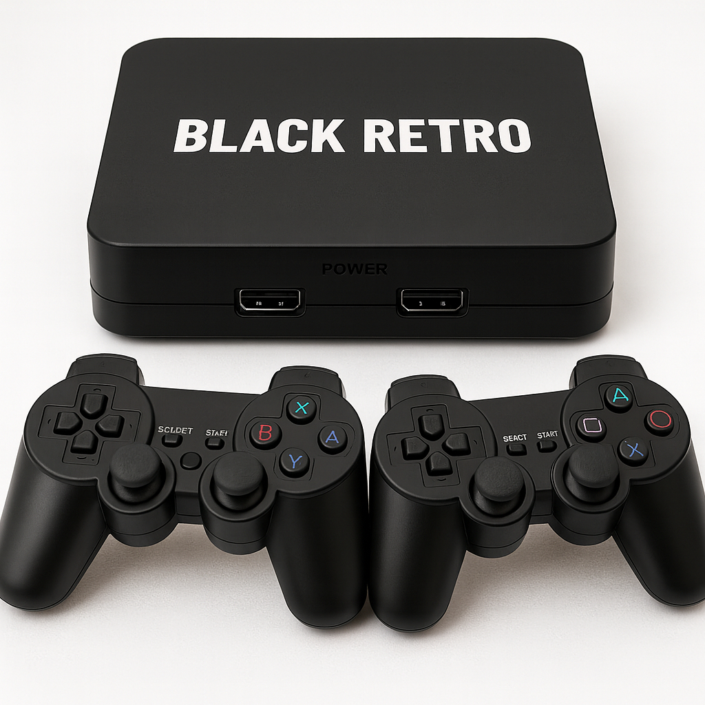 Vídeo Game Retro 130.000 mil Jogos 64gb 2 Controles Sem Fio 2026 ...