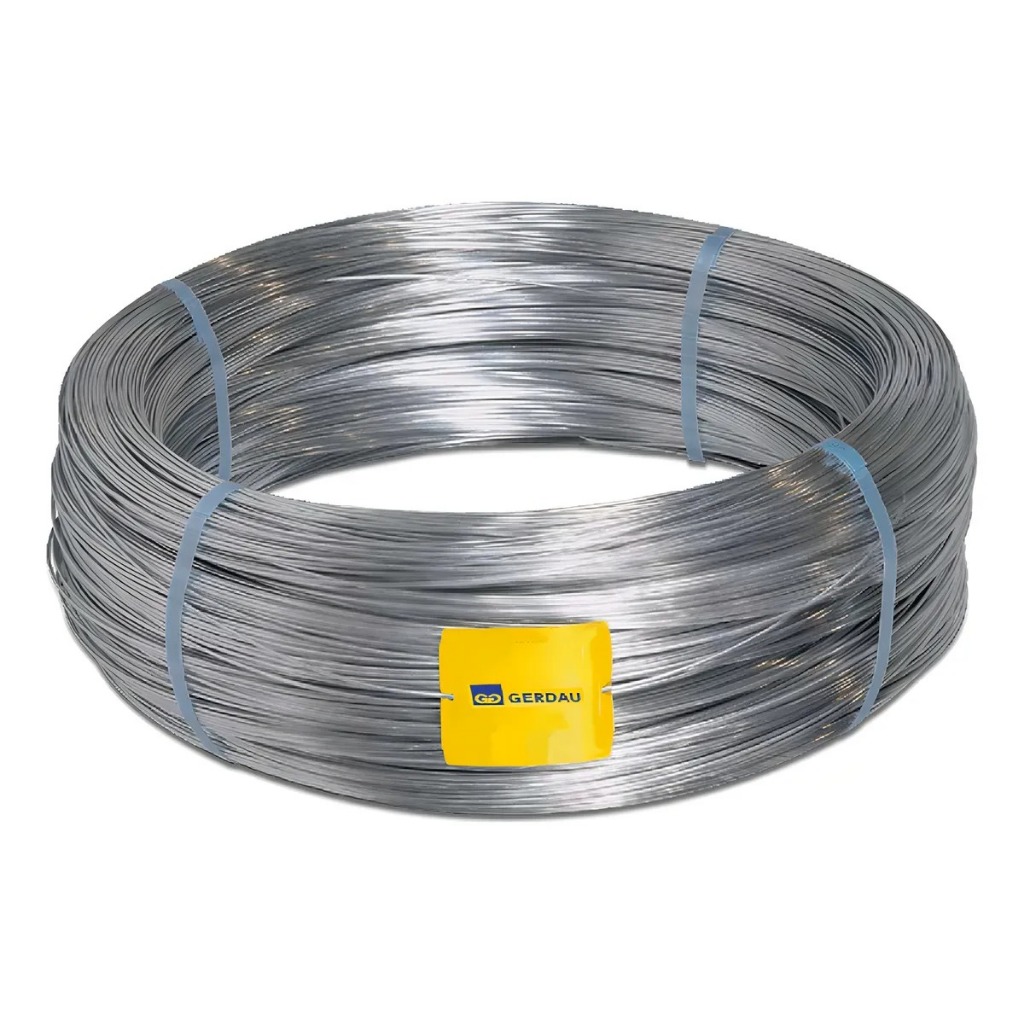 Rolo Arame BWG 14 Galvanizado Liso 20 Metros - Aço 2,11mm | Shopee Brasil