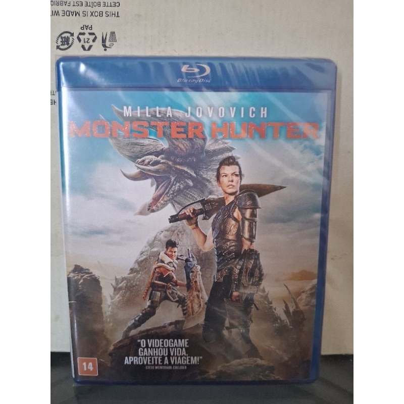 Blu-ray Monster Hunter Milla Jovovich Lacrado Original | Shopee Brasil