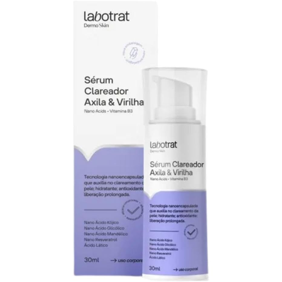 Labotrat Serum Clareador De Pele Clareia Manchas Virilha E Axila 30ml ...