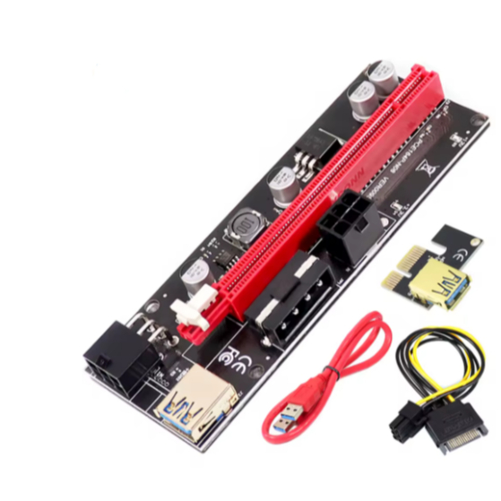 Kit Extensor / Adaptador PCI-E Riser Card – Versão 009S | Shopee Brasil