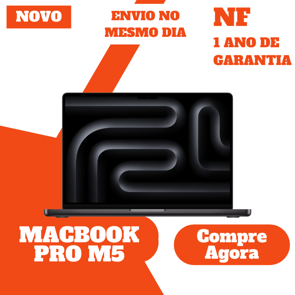 MacBook Pro M5 16GB RAM 14” 512GB Original • Lacrado • Envio Imediato ...