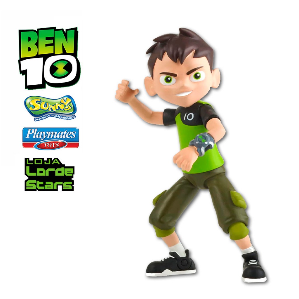 Boneco Ben Tennyson - Ben 10 Reboot Original Sunny/Playmates | Shopee ...