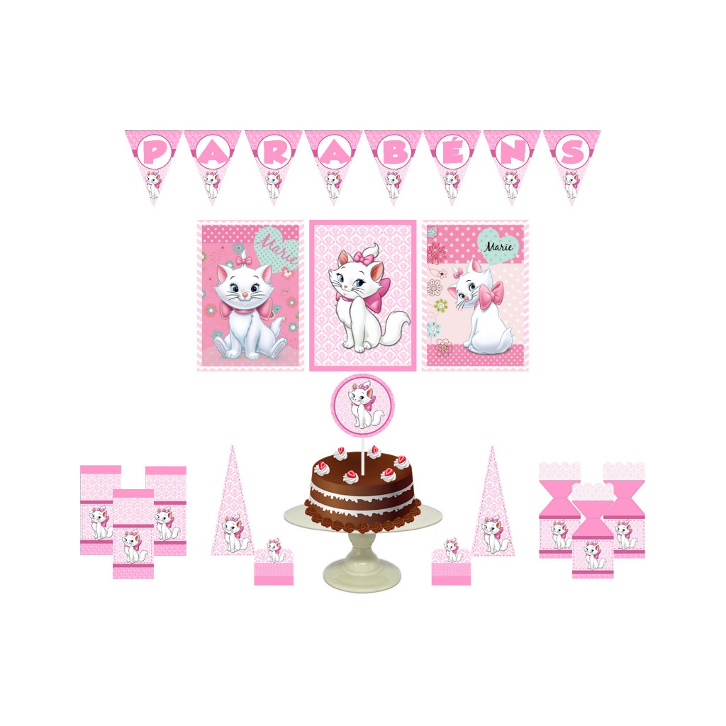 Kit Festa - Gata Marie | Shopee Brasil