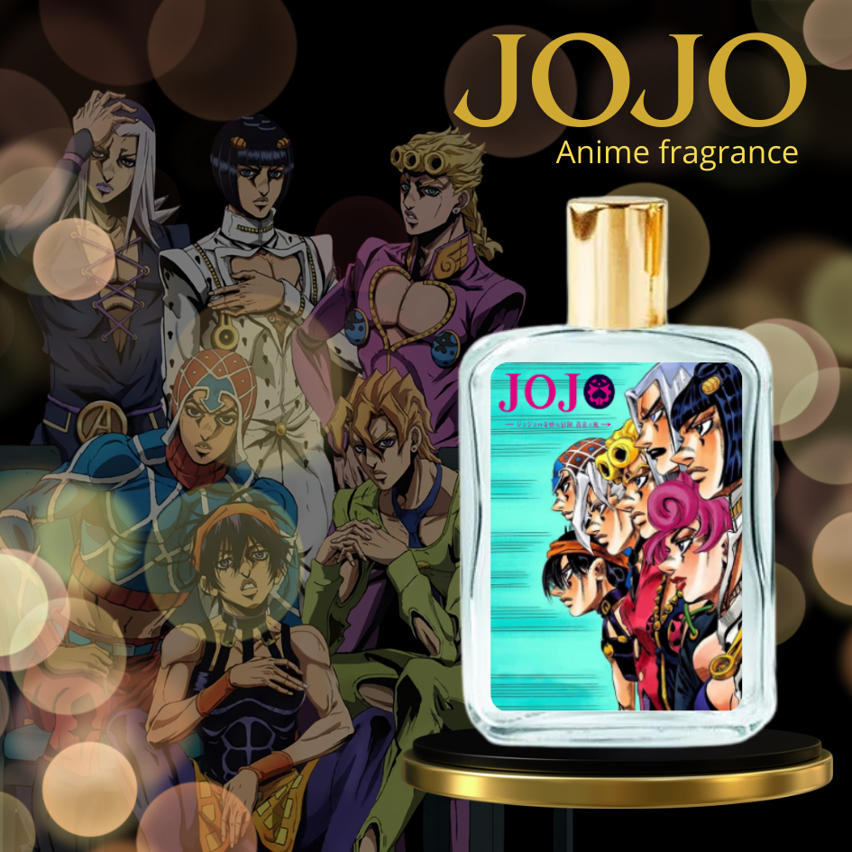 Perfume Golden Wind (Mangá Art) - Jojo's Bizarre Adventure | Shopee Brasil