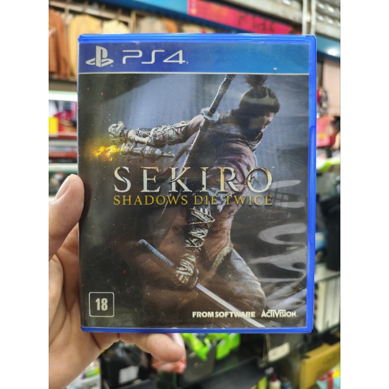SEKIRO shadows die twice play 4 seminovo | Shopee Brasil