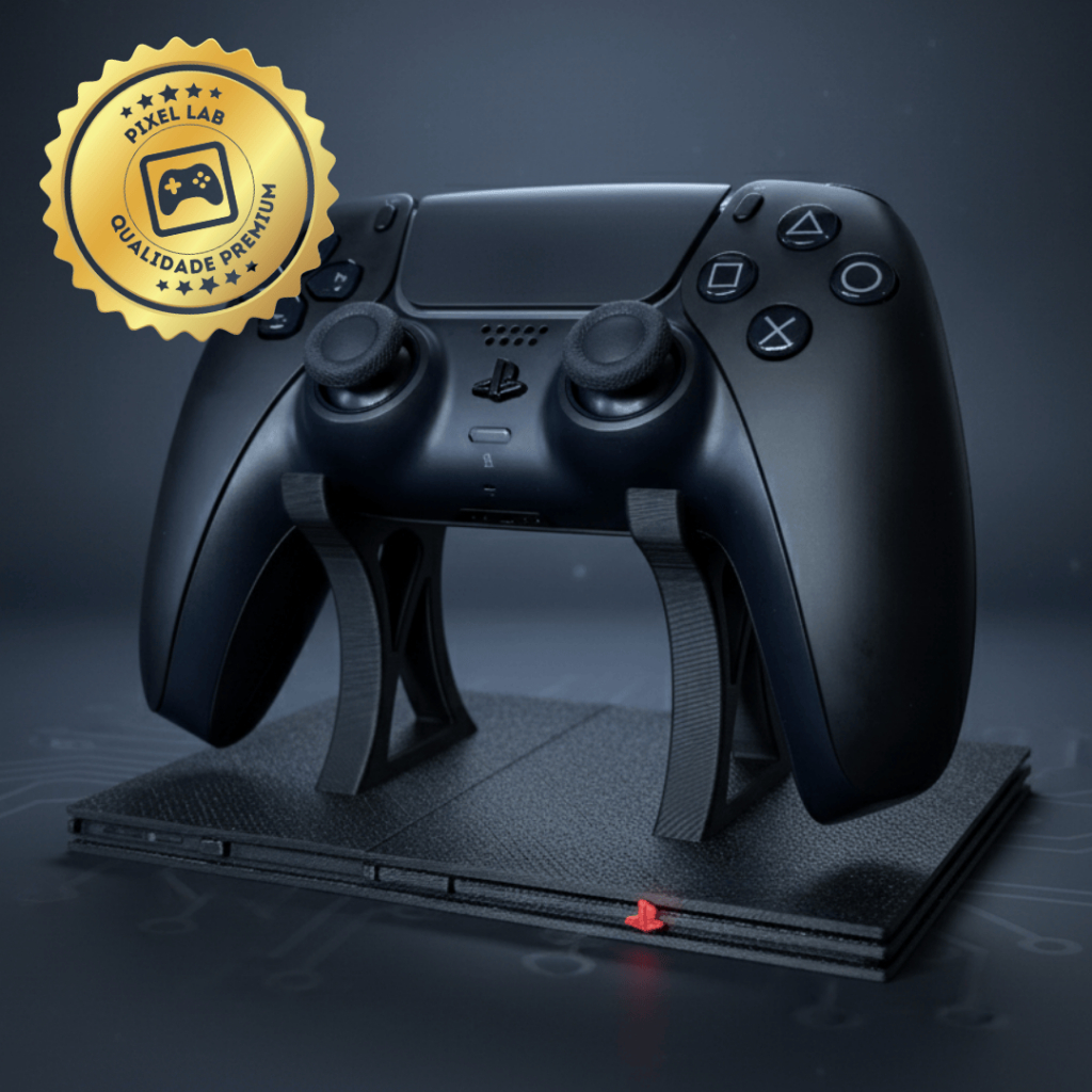 Suporte Controle DualSense PS5 – Tema PlayStation 2 | Base Decorativa ...