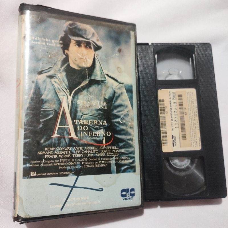 Vhs Taberna do Inferno - Stallone (Leia o anúncio). | Shopee Brasil