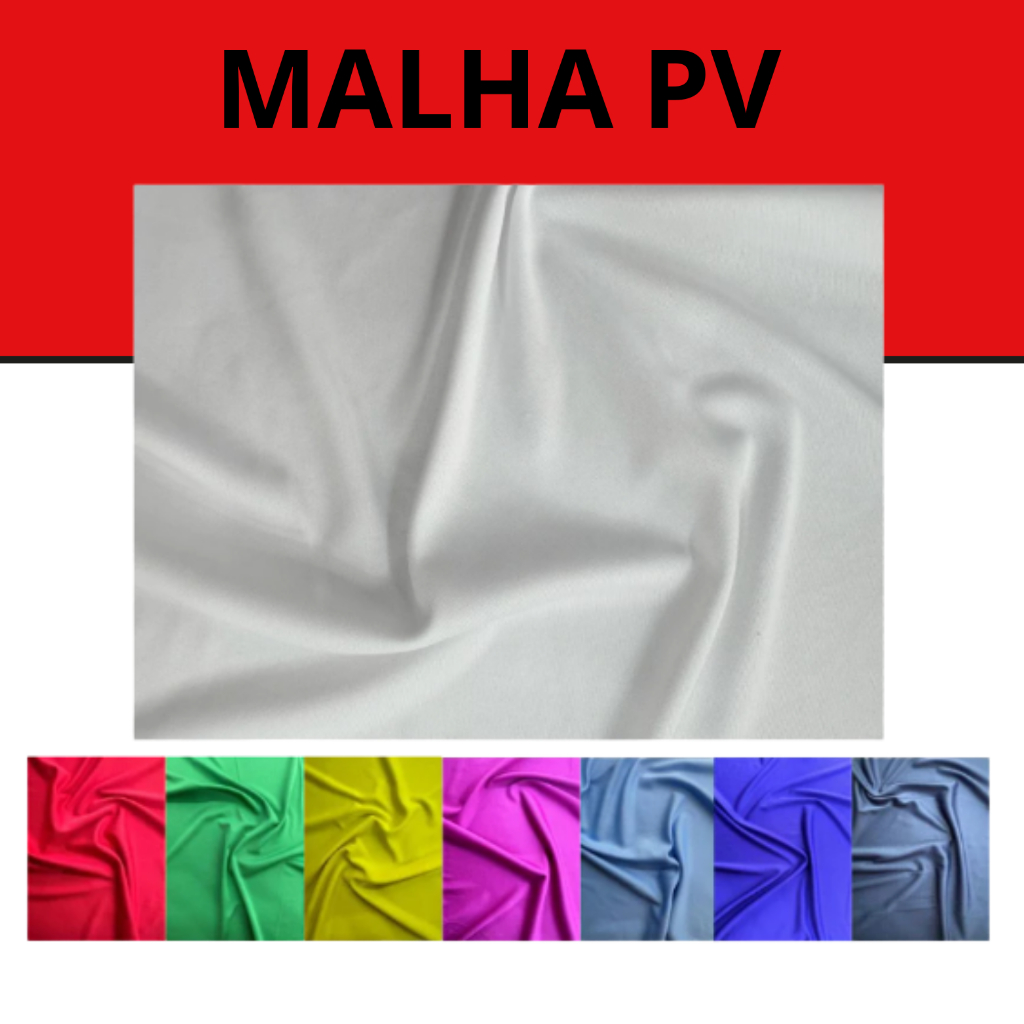 Tecido Malha PV Anti-Pilling Tubular (1m x 1,20) | Shopee Brasil