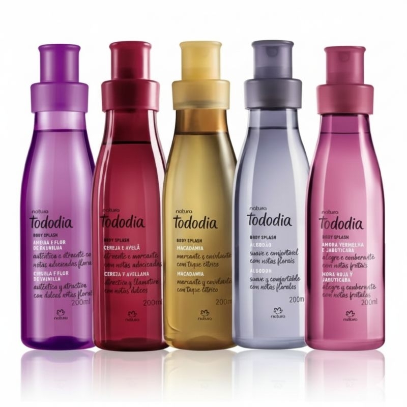 Body Splash Natura Tododia - 200ml - | Shopee Brasil