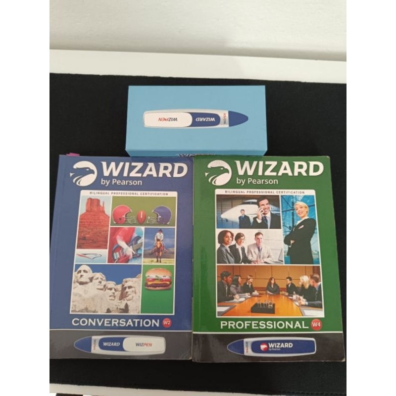 Livros Wizard By Pearson: Conversation W2 and W4 - Student's & Workbook. Acompanha a caneta ...