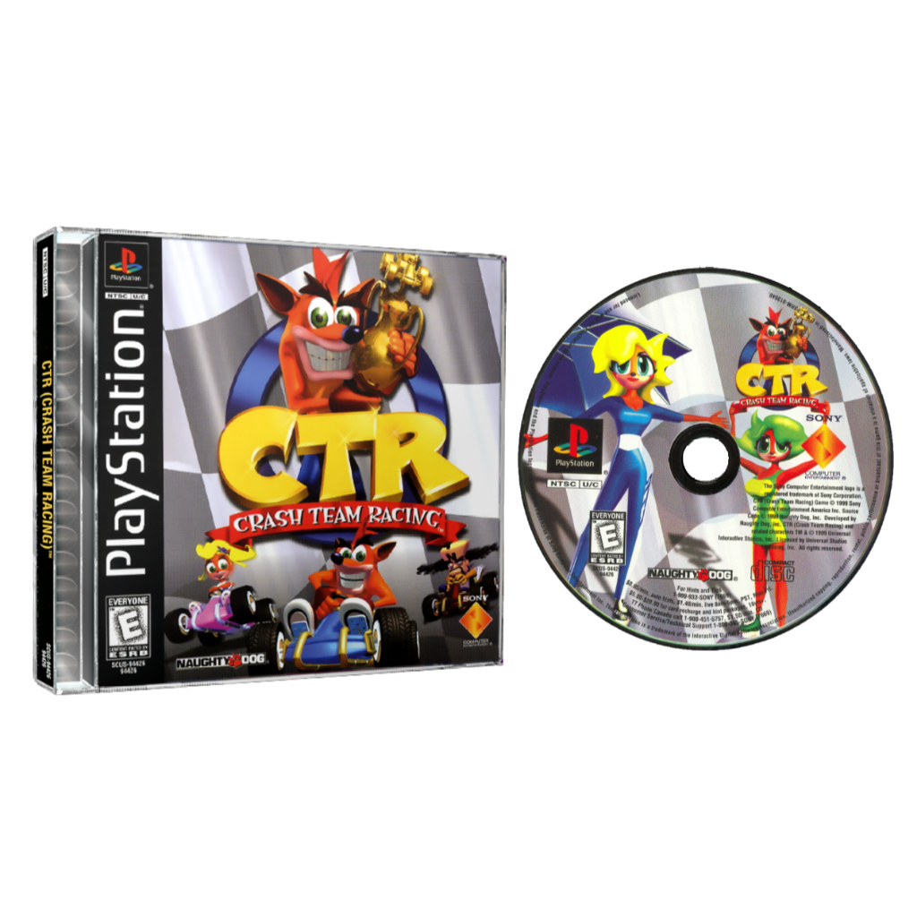 Jogo CTR Crash Team Racing Para PS1 Playstation 1 | Shopee Brasil