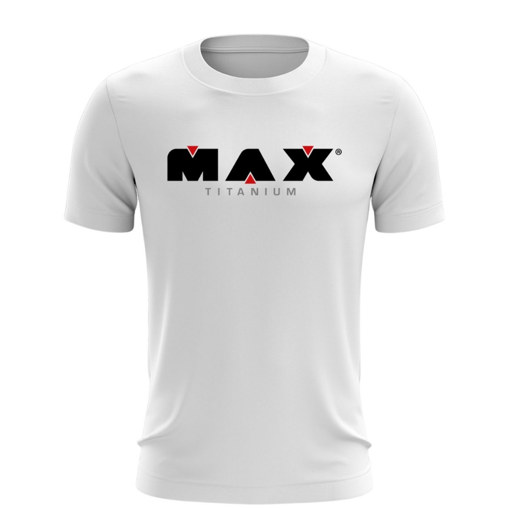 Camisa Dry Fit Masculina - Blusa Modelo MAX-TITANIUM Academia, Corrida ...