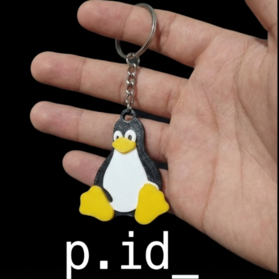 Chaveiro Tux Linux - Pinguim Mascote Open Source 3D | Shopee Brasil