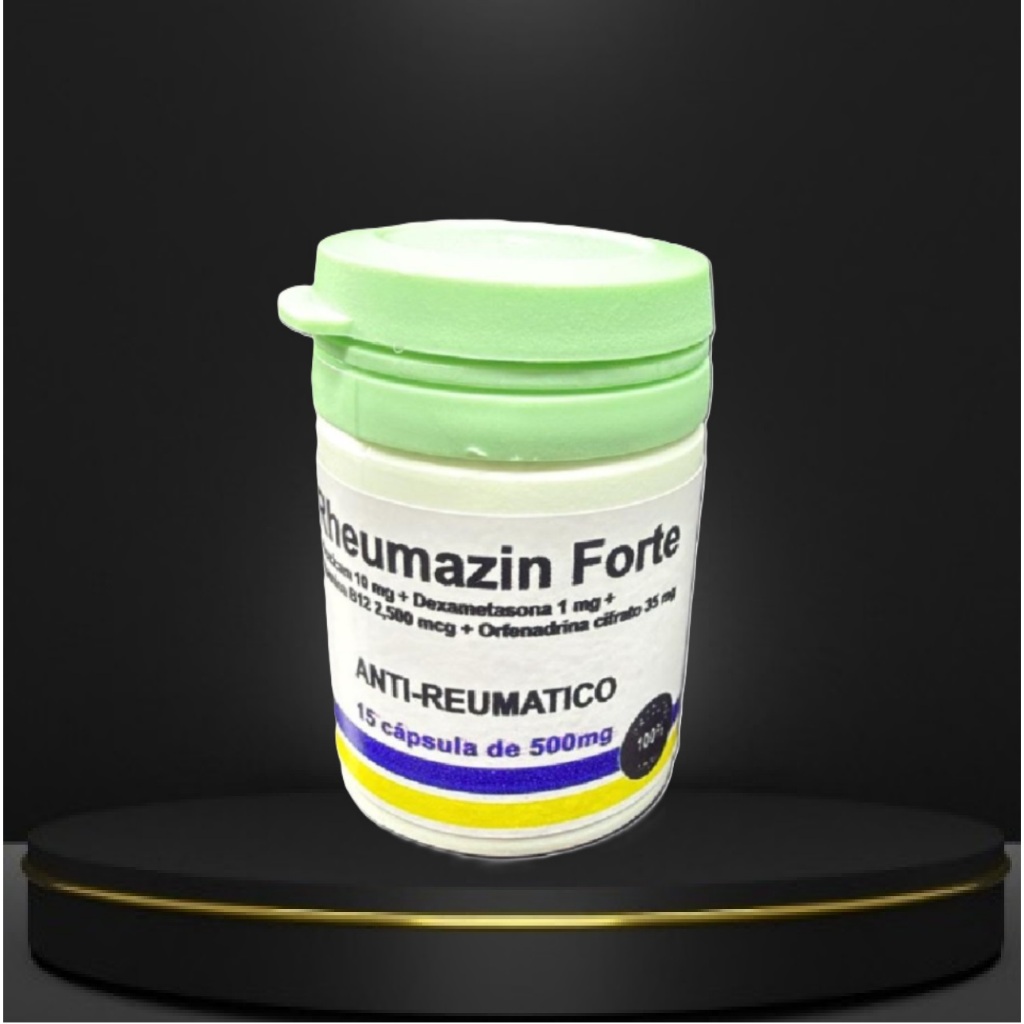 Rheumazin Forte 1 pote com 15 caps. | Shopee Brasil