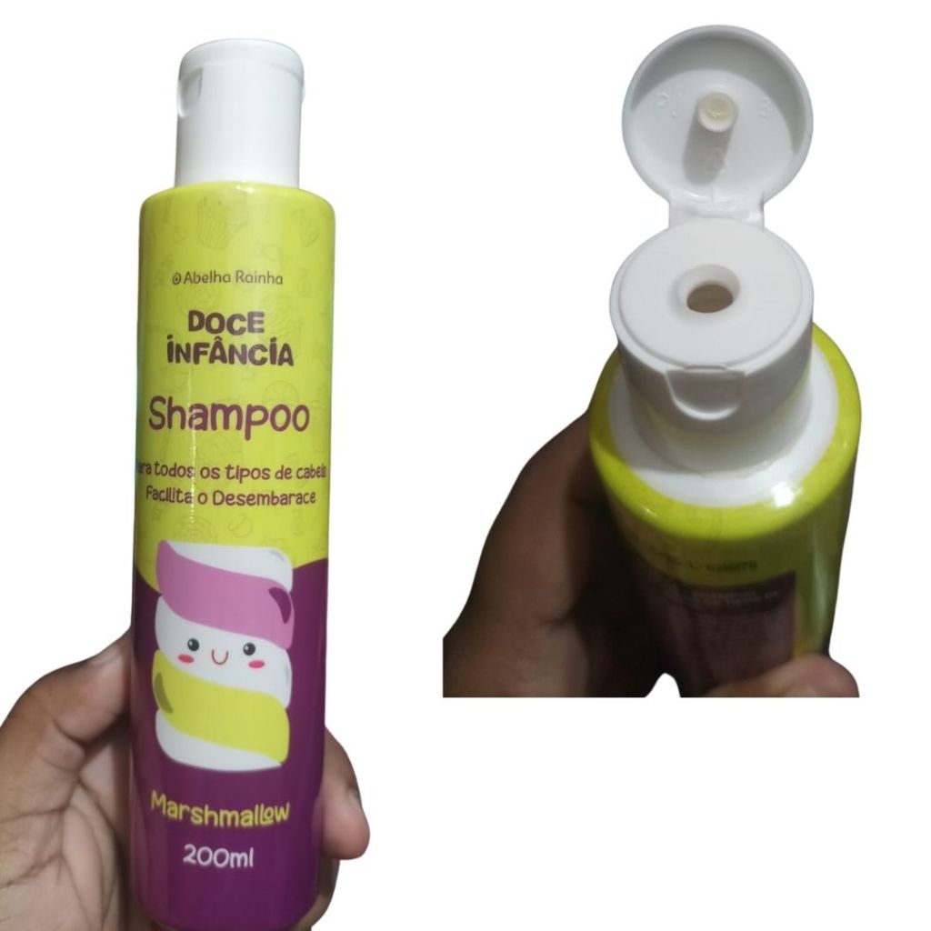 Shampoo Marshmallow Para Todos os Tipos de Cabelos 200ml | Shopee Brasil