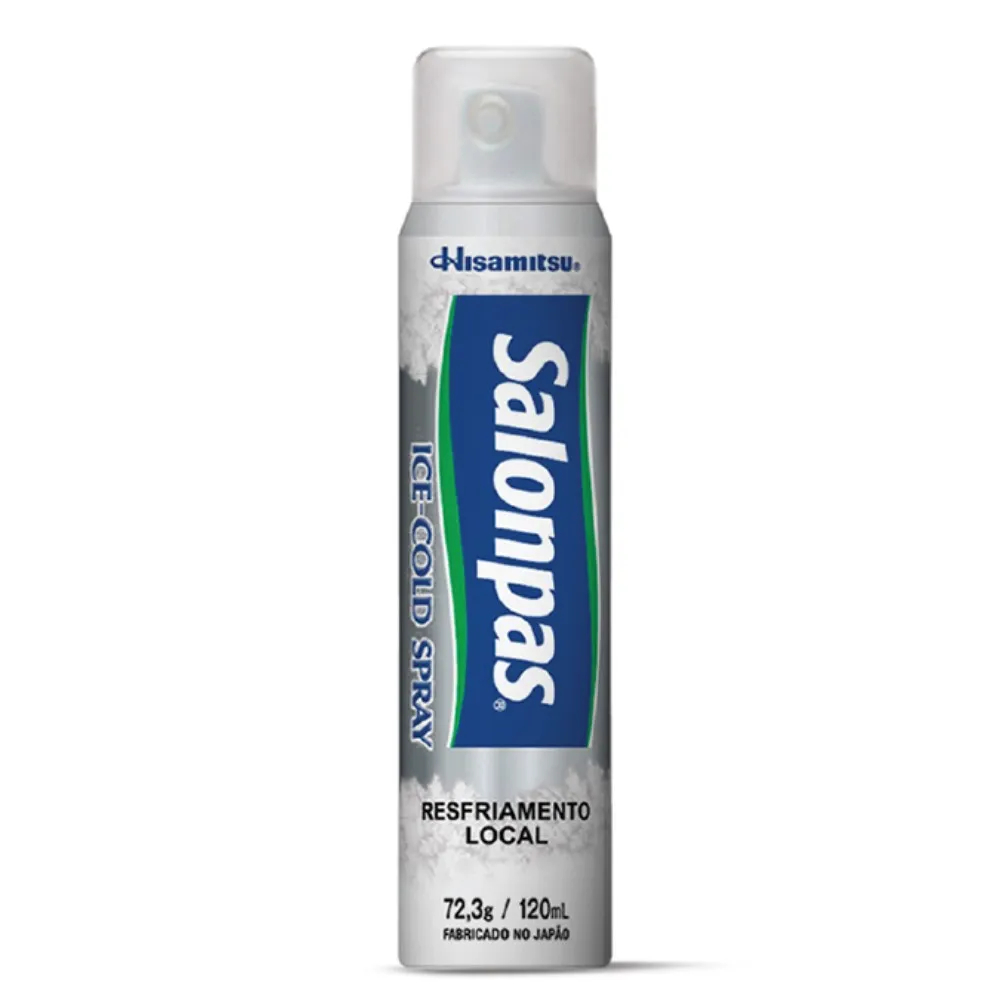 Salonpas Spray Ice Cold 120ml | Shopee Brasil