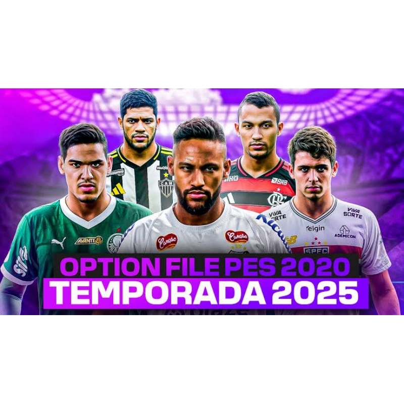 Option file- PES 2020 (Atualização de novembro/2025) | Shopee Brasil